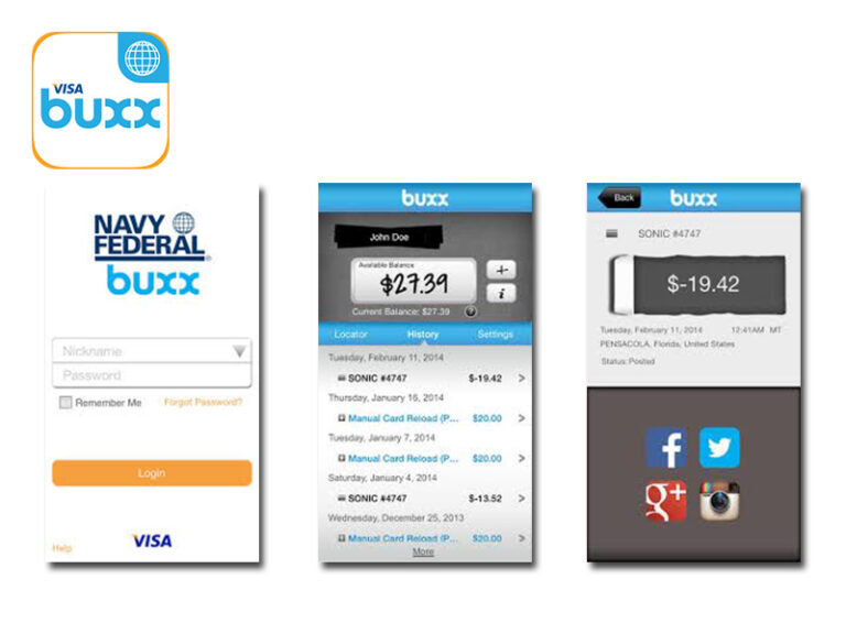 Visa Buxx Mobile App | Steven Valley